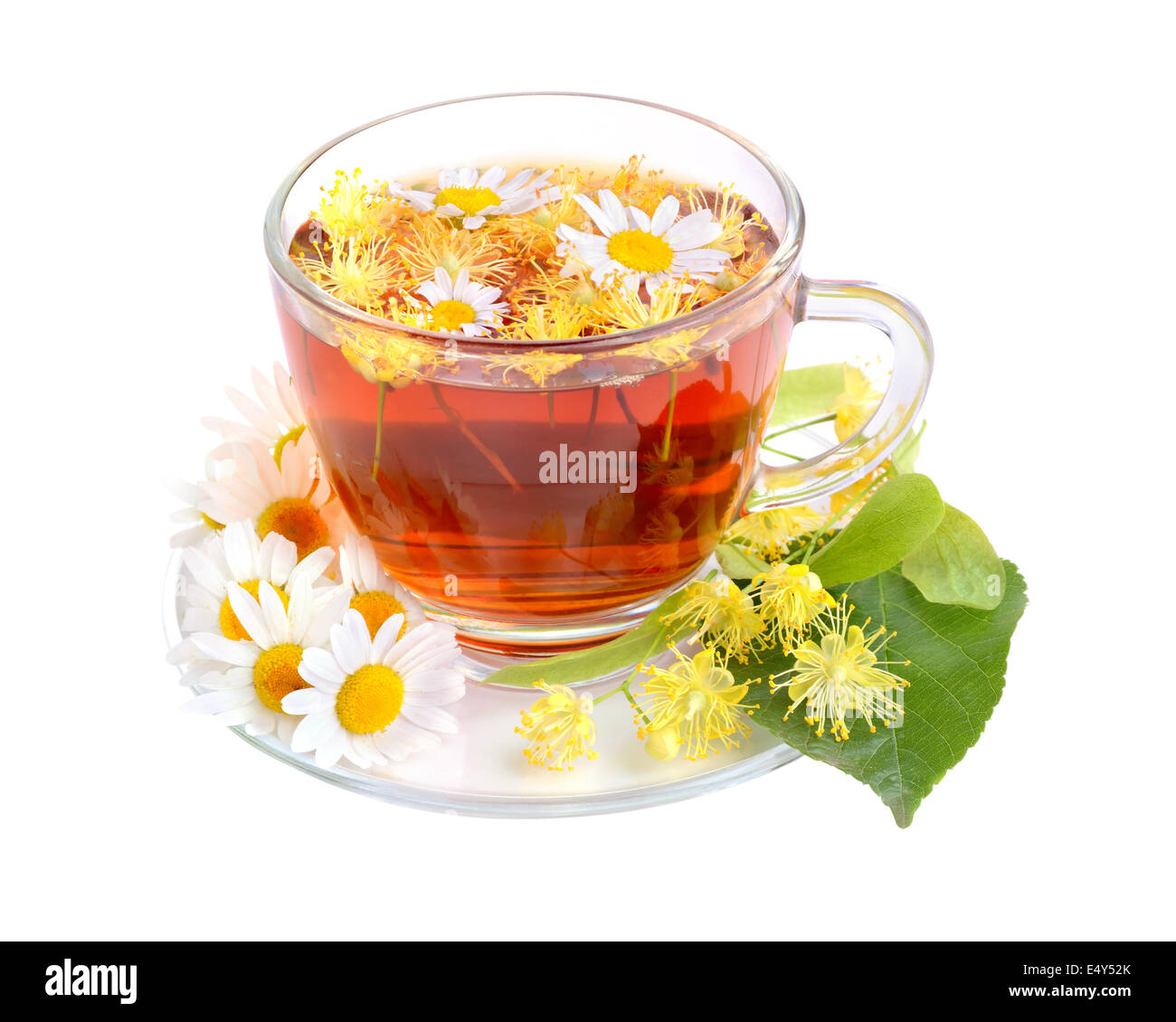 Cup herbal tea Cut Out Stock Images & Pictures - Alamy