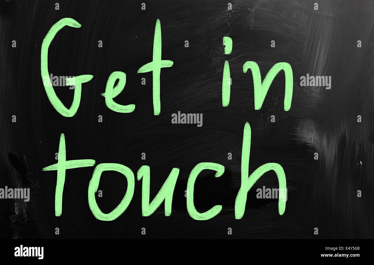 Get in touch Stock Photo - Alamy