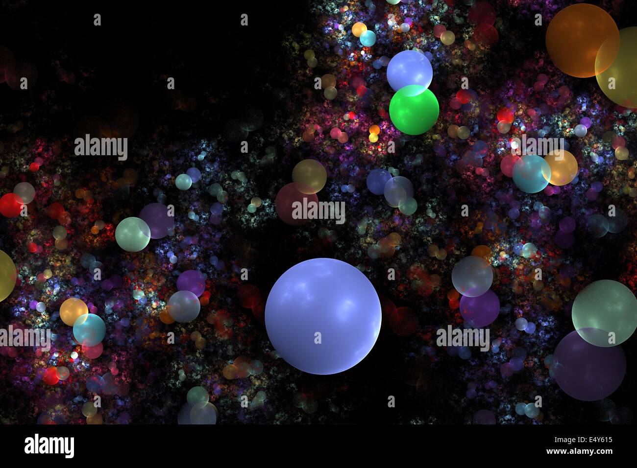 background from multi-colored full-spheres Stock Photo - Alamy