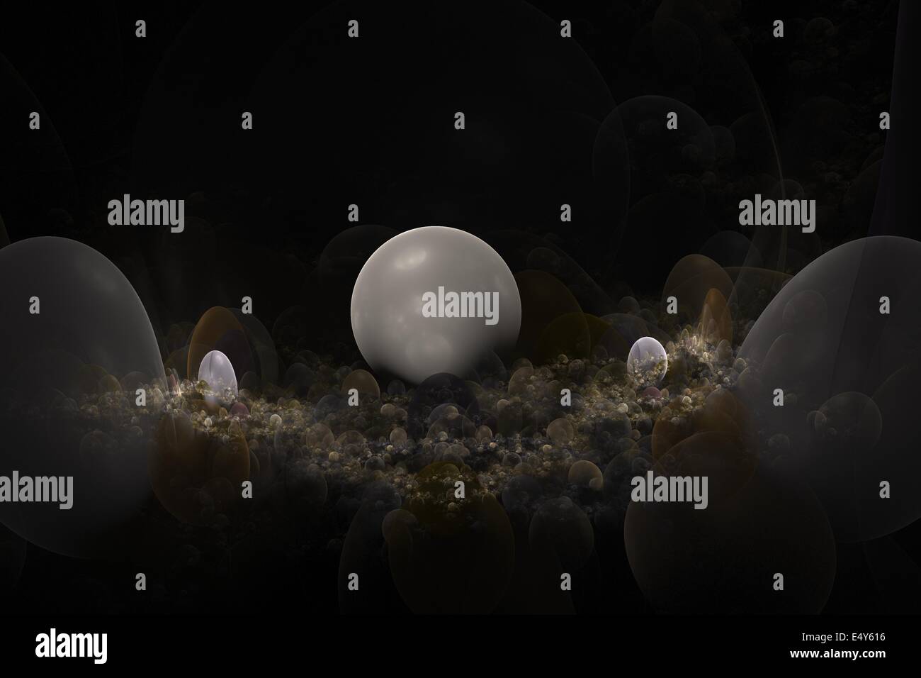 background from multi-colored full-spheres Stock Photo - Alamy