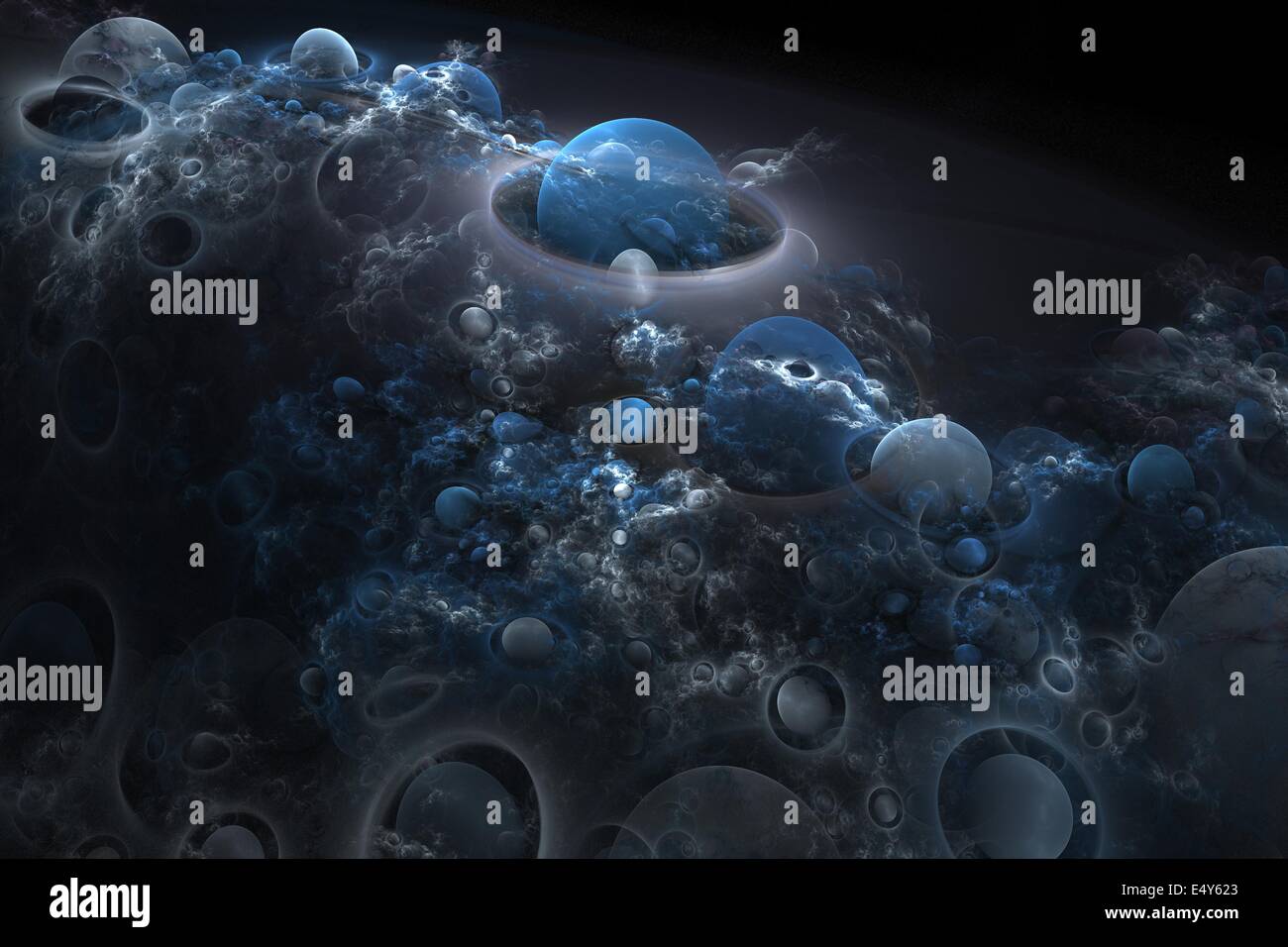 background from multi-colored full-spheres Stock Photo - Alamy