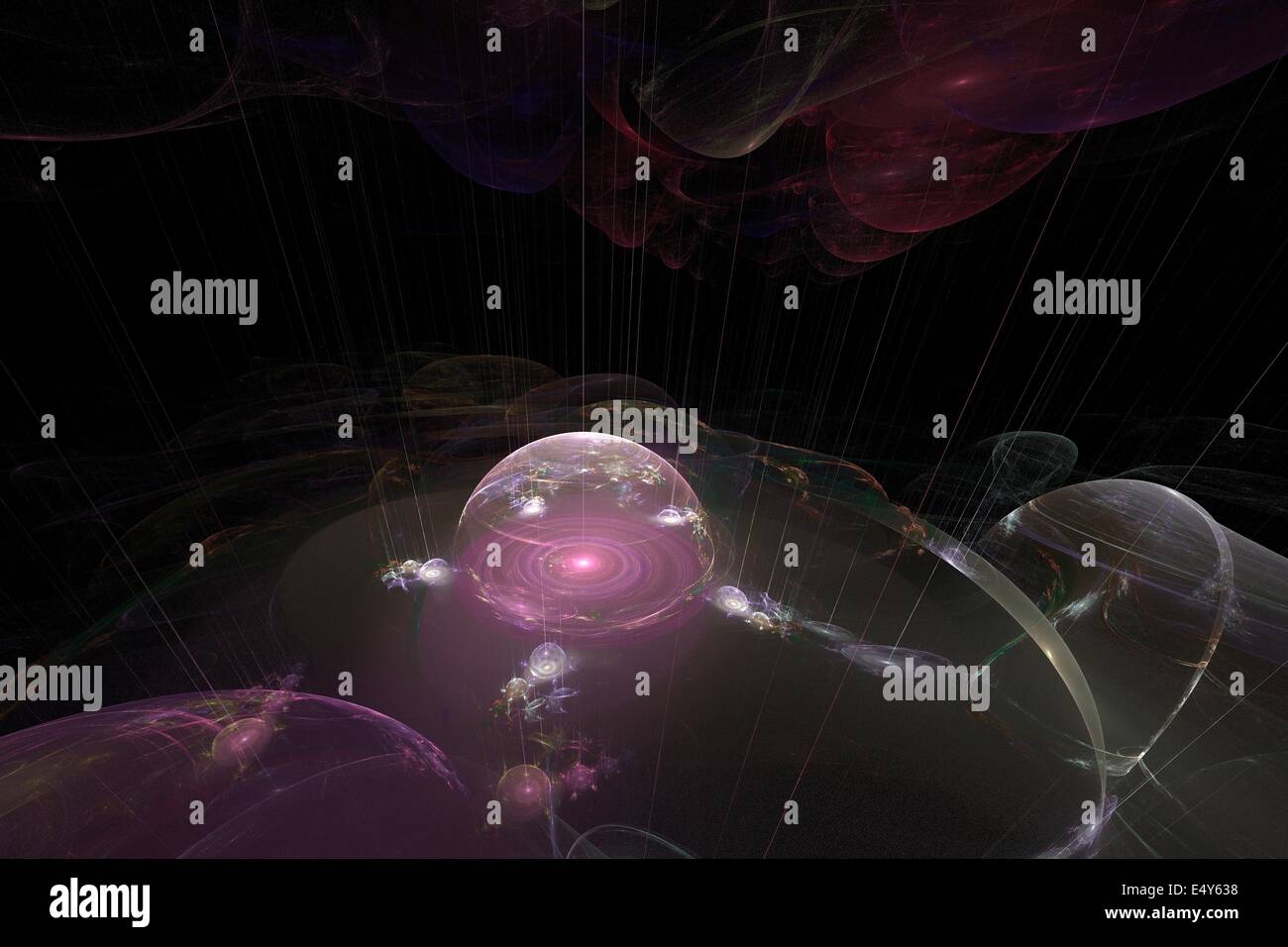 background from multi-colored full-spheres Stock Photo - Alamy