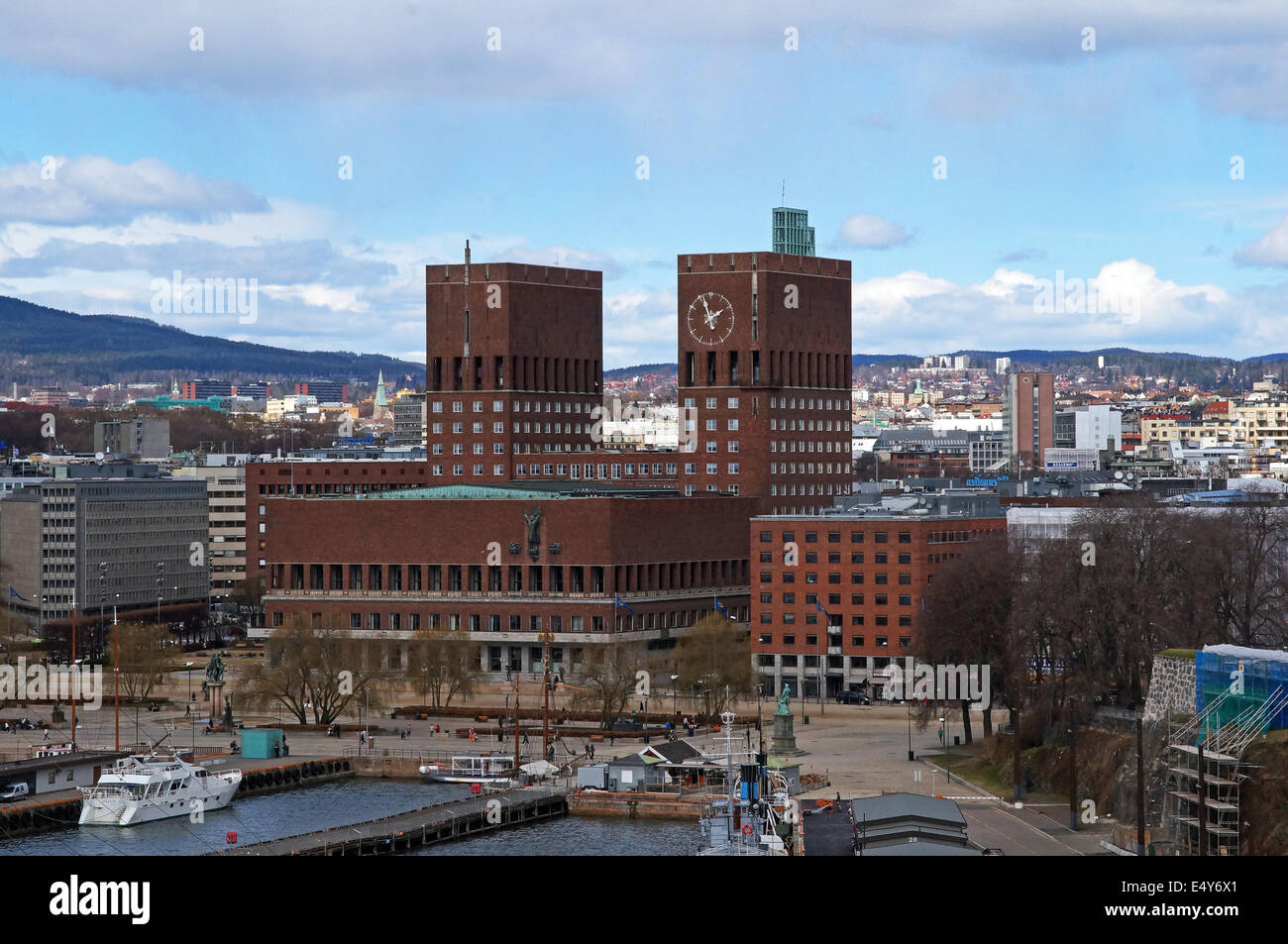 Old town hall oslo hi-res stock photography and images - Alamy