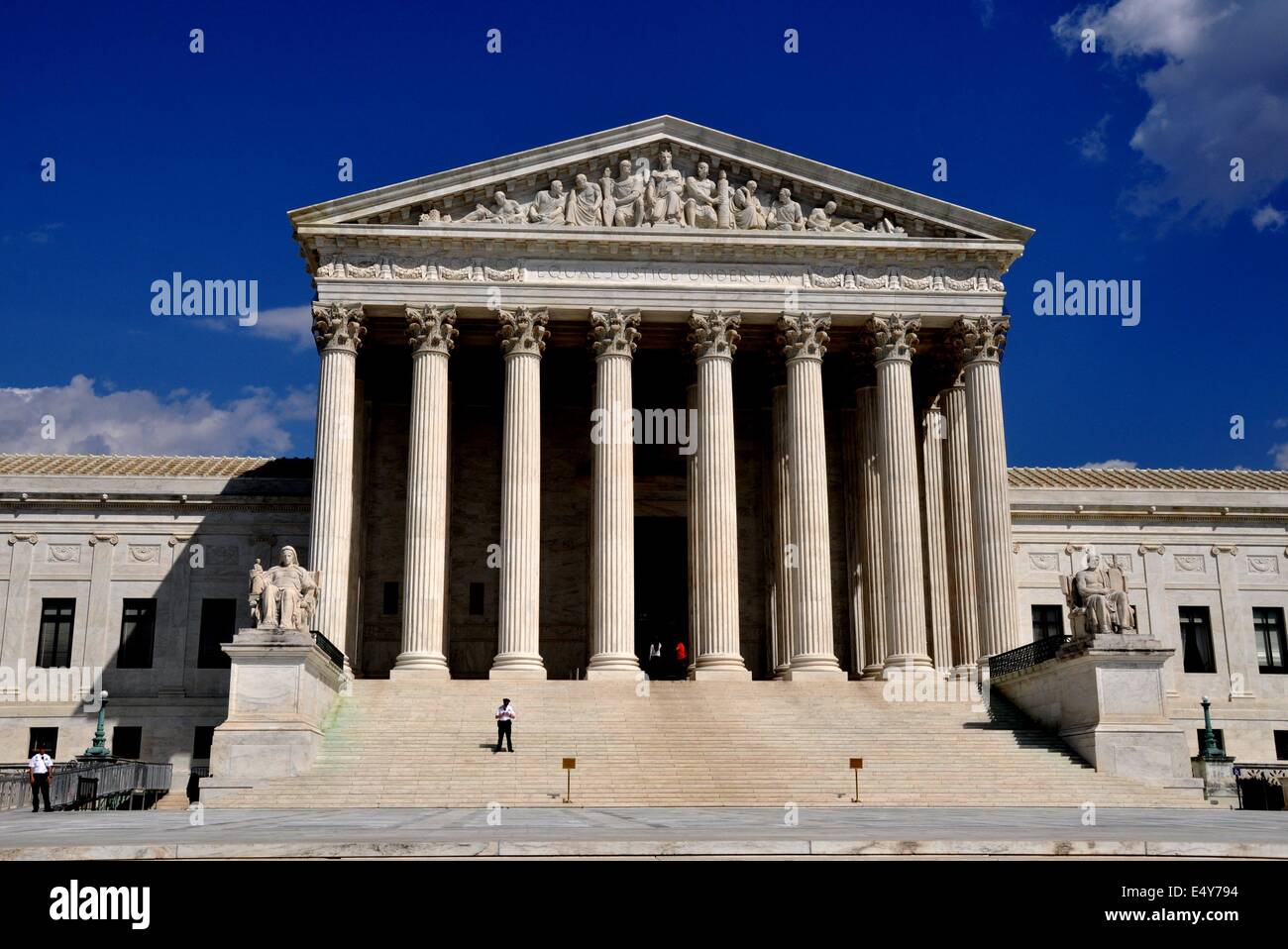 Washington, DC: The neo-classical facade of the 1935 United States ...