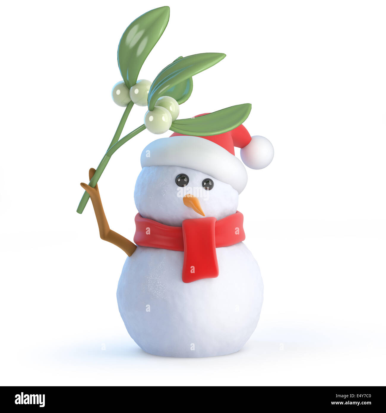 Kiss mistletoe Cut Out Stock Images & Pictures - Alamy