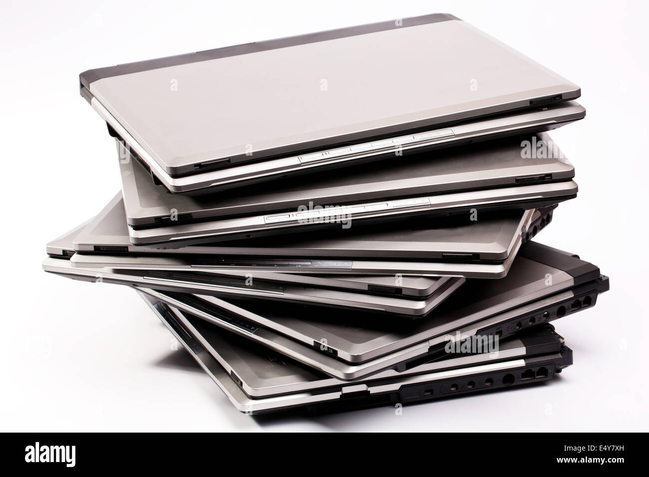 Composition of laptops Stock Photo - Alamy