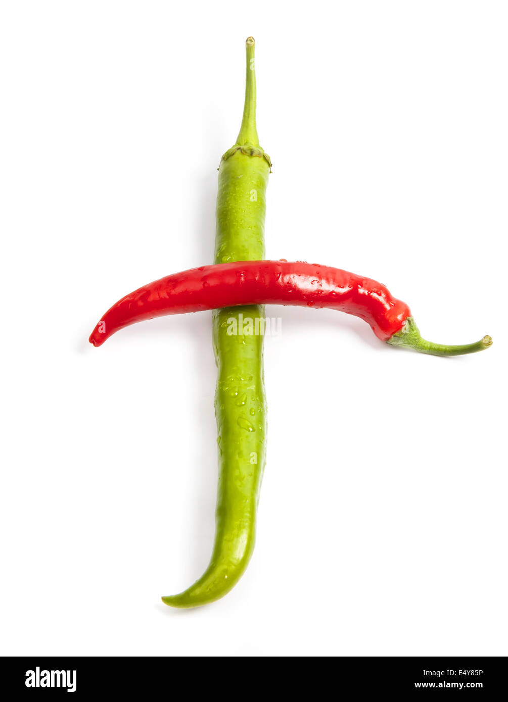 White cross in red Cut Out Stock Images & Pictures - Alamy