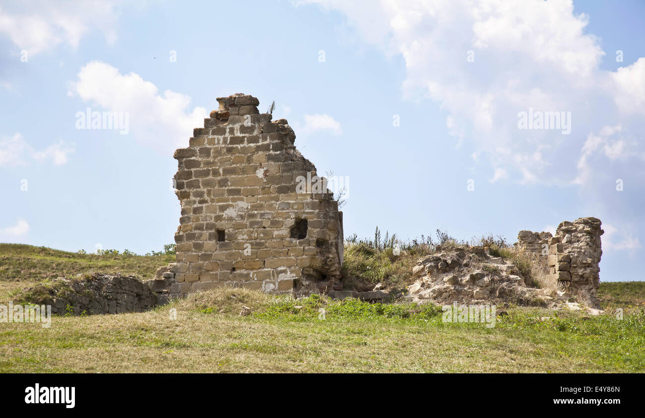 Hotin castle ruins Stock Photo - Alamy