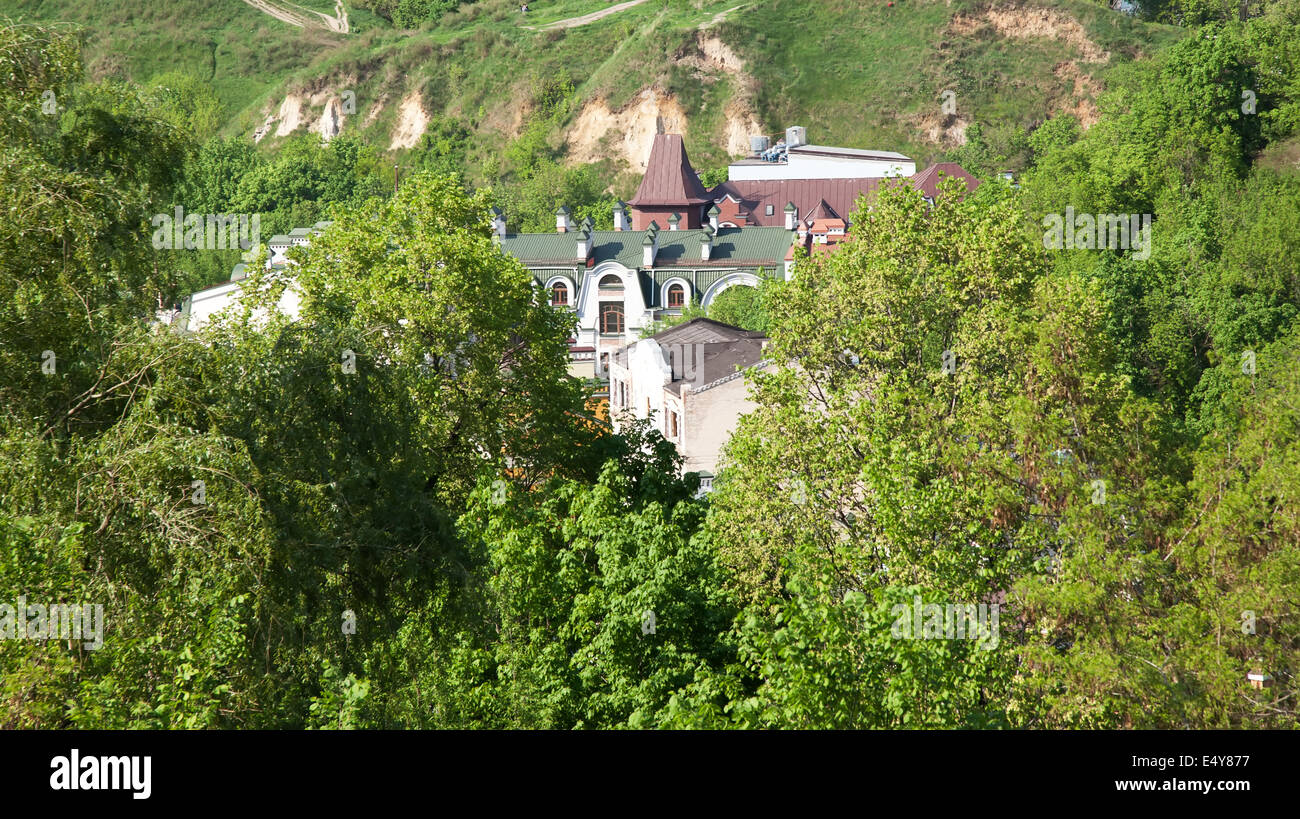 Castle on the hill Stock Photo - Alamy