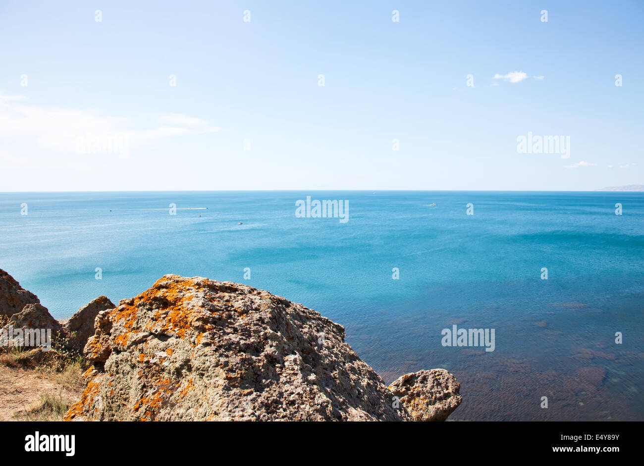 Sea in Crimea Stock Photo - Alamy