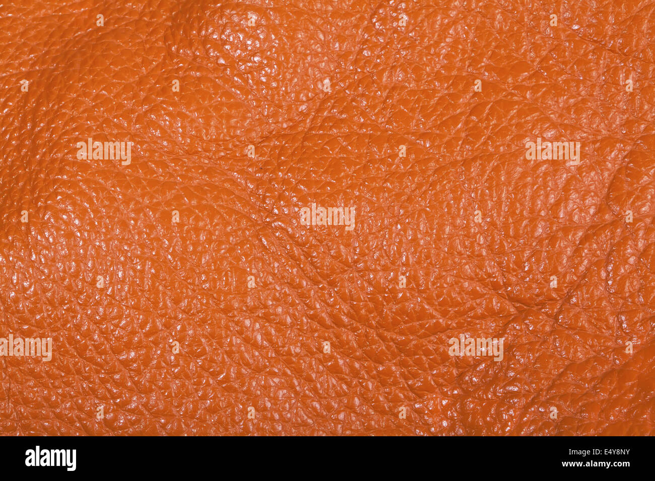 Orange leather texture background Stock Photo - Alamy