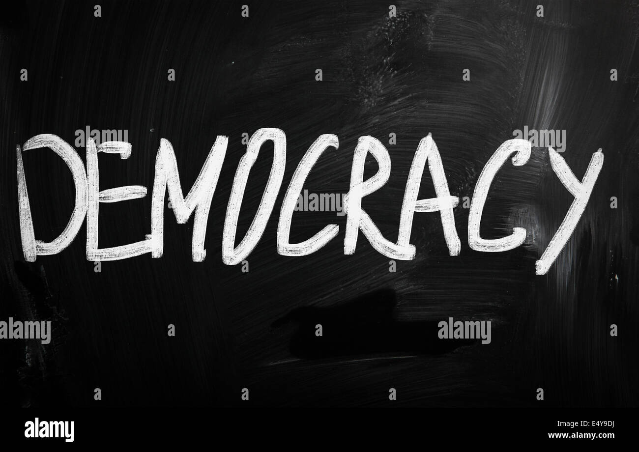 Democracy word hi-res stock photography and images - Alamy