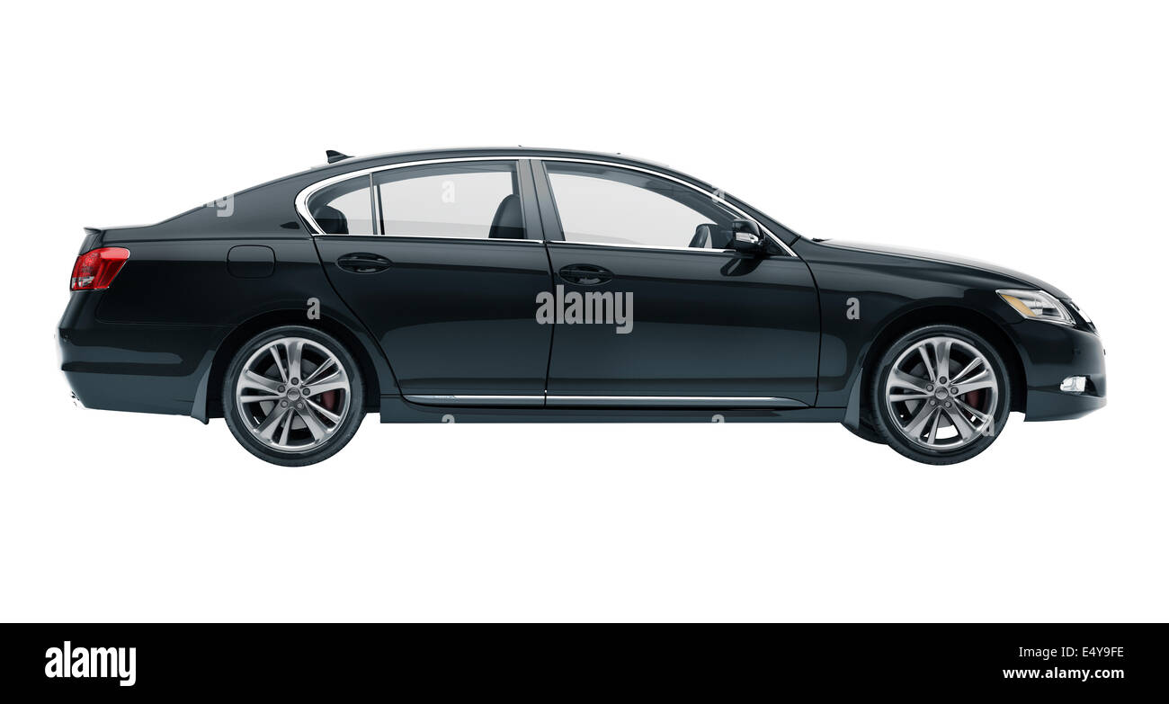 Luxury car side view isolated hi-res stock photography and images - Alamy