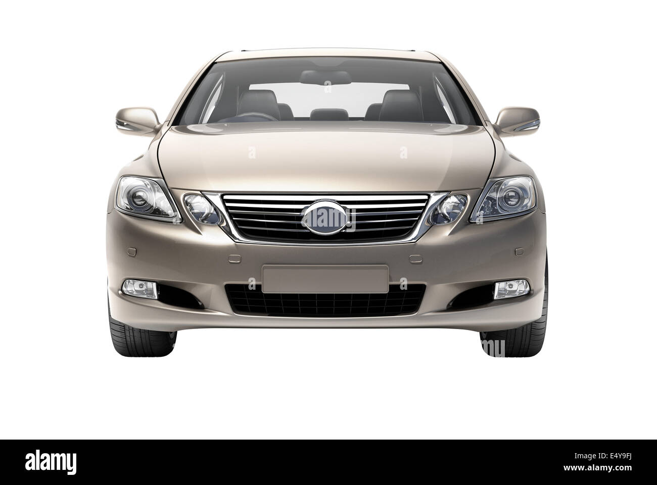 Luxury car in the studio Stock Photo - Alamy