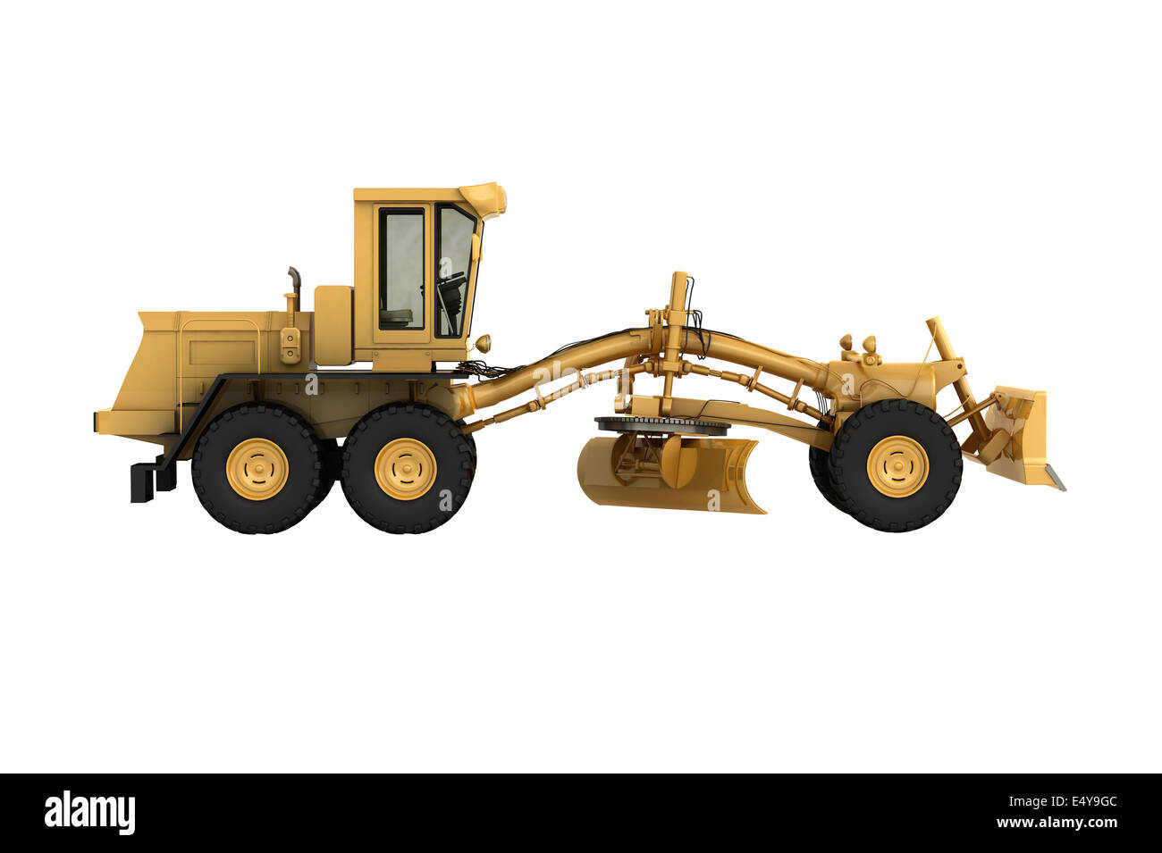 Grader in the studio Stock Photo - Alamy