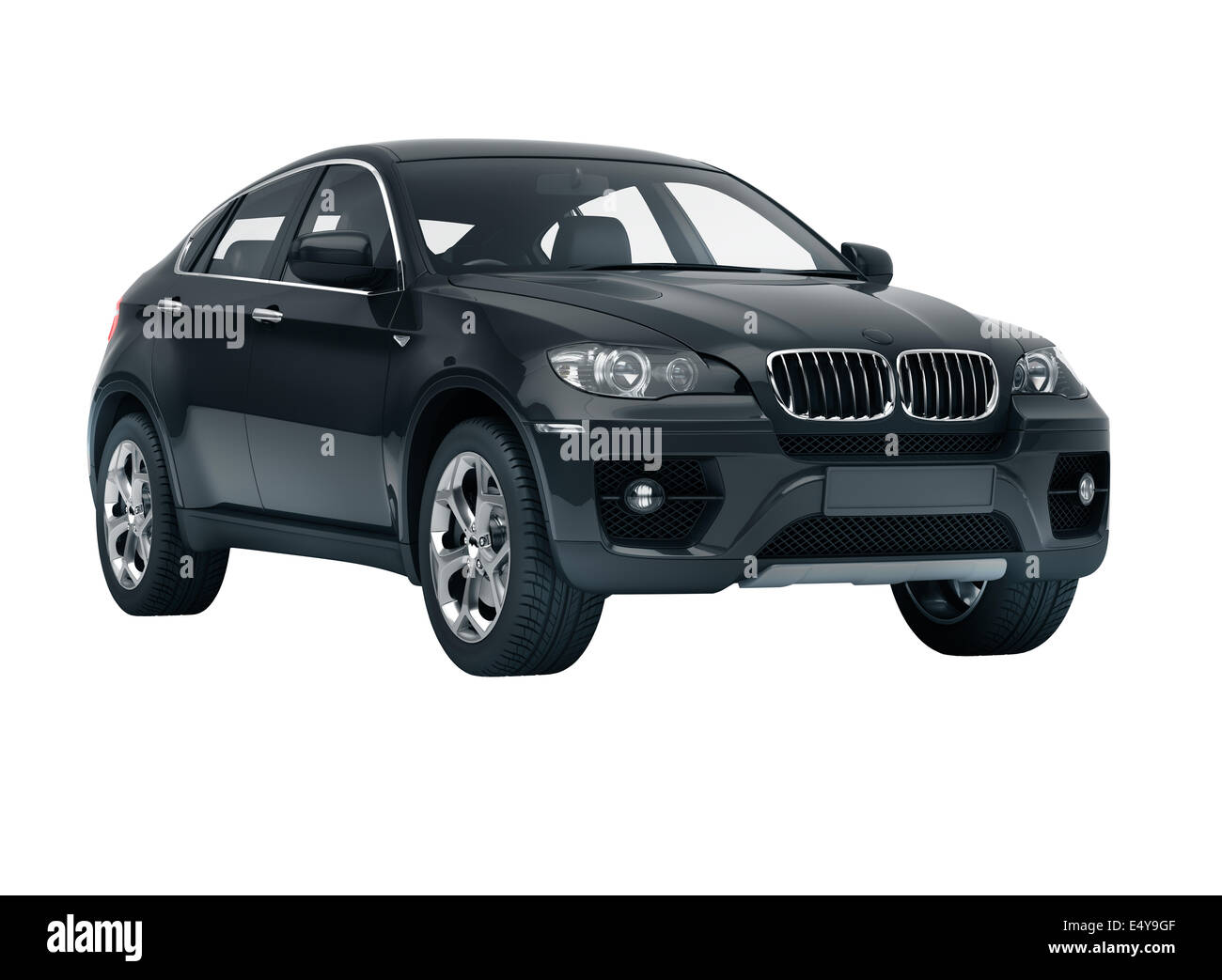 Luxury car in the studio Stock Photo - Alamy