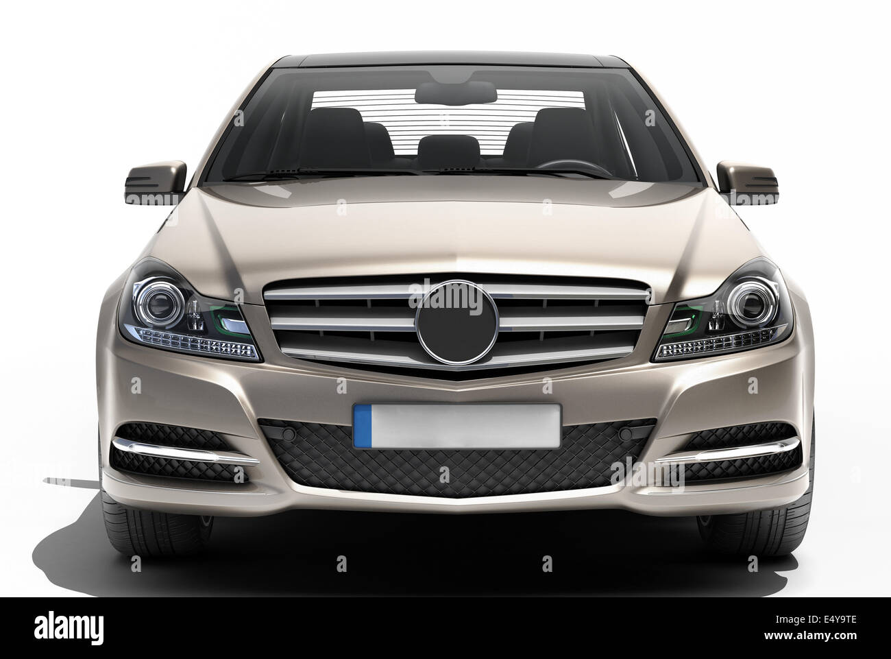 Contemporary luxury car isolated Stock Photo - Alamy