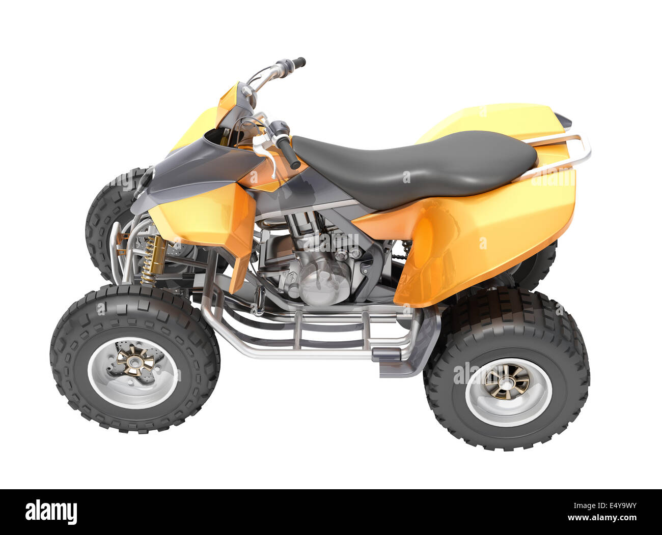 Quadbike mud Cut Out Stock Images & Pictures - Alamy