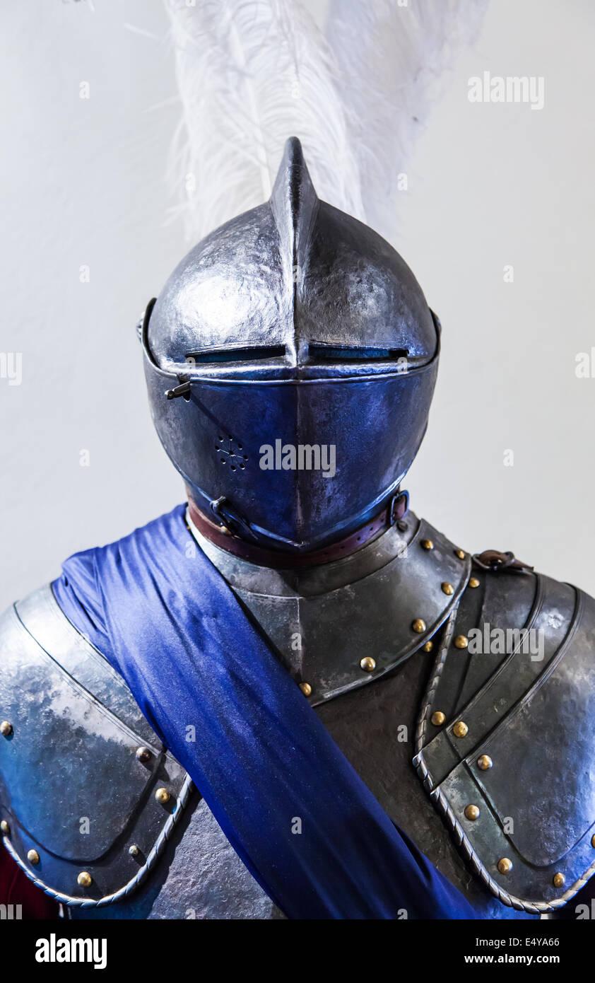 Medieval armour detail Stock Photo - Alamy