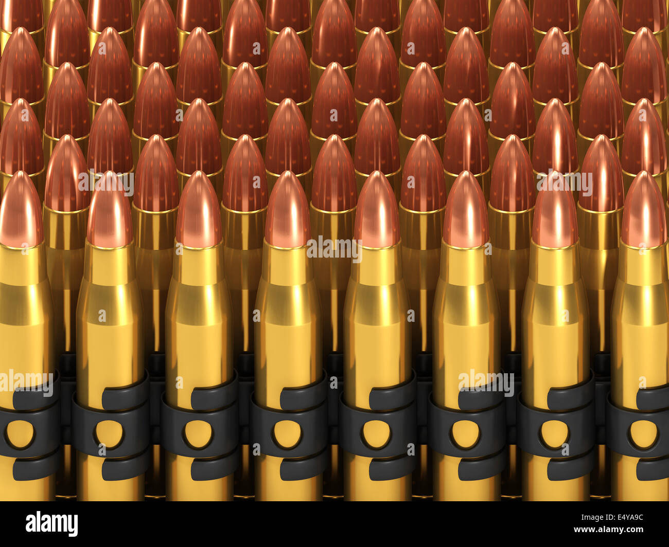 Machine Gun Shells Brass Shells High Resolution Stock Photography and ...