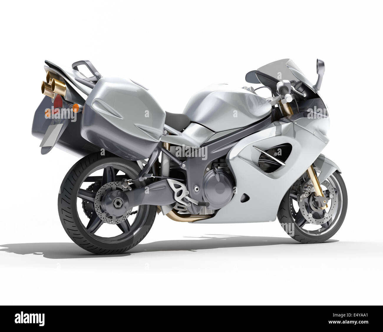 Powerful sportbike isolated Stock Photo - Alamy