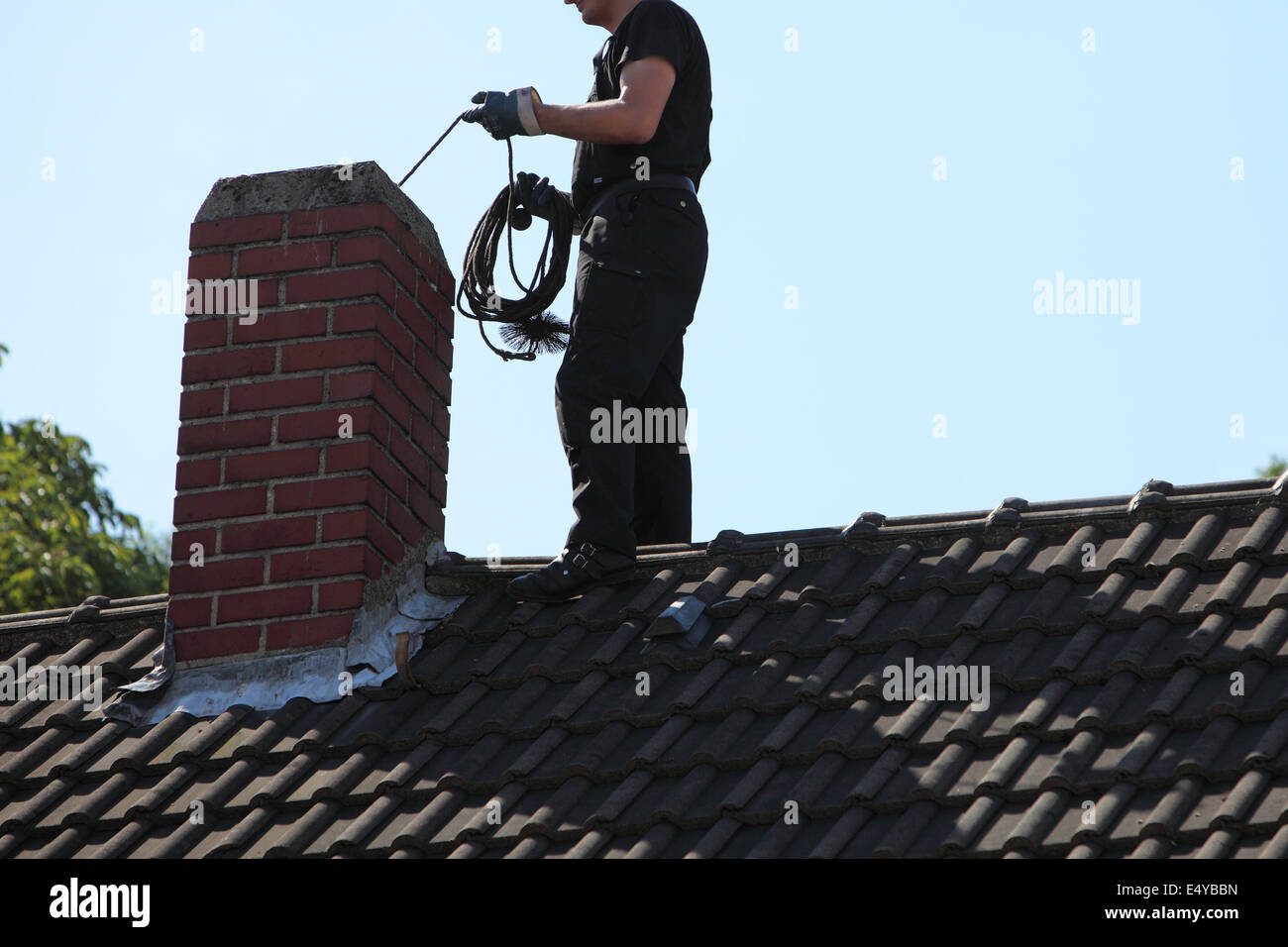 Chimney cleaner hi-res stock photography and images - Alamy