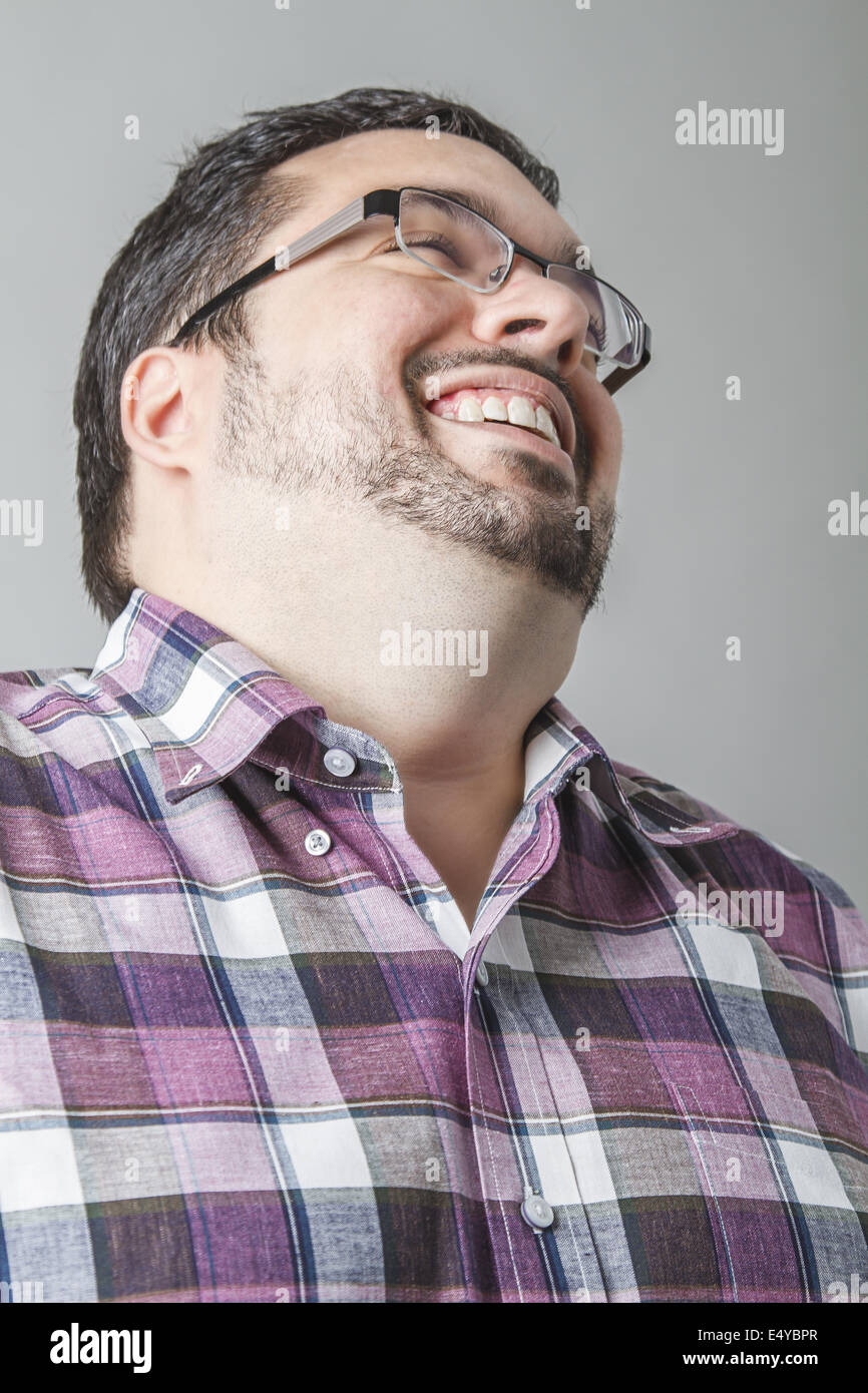 Laughing head off Stock Photo - Alamy