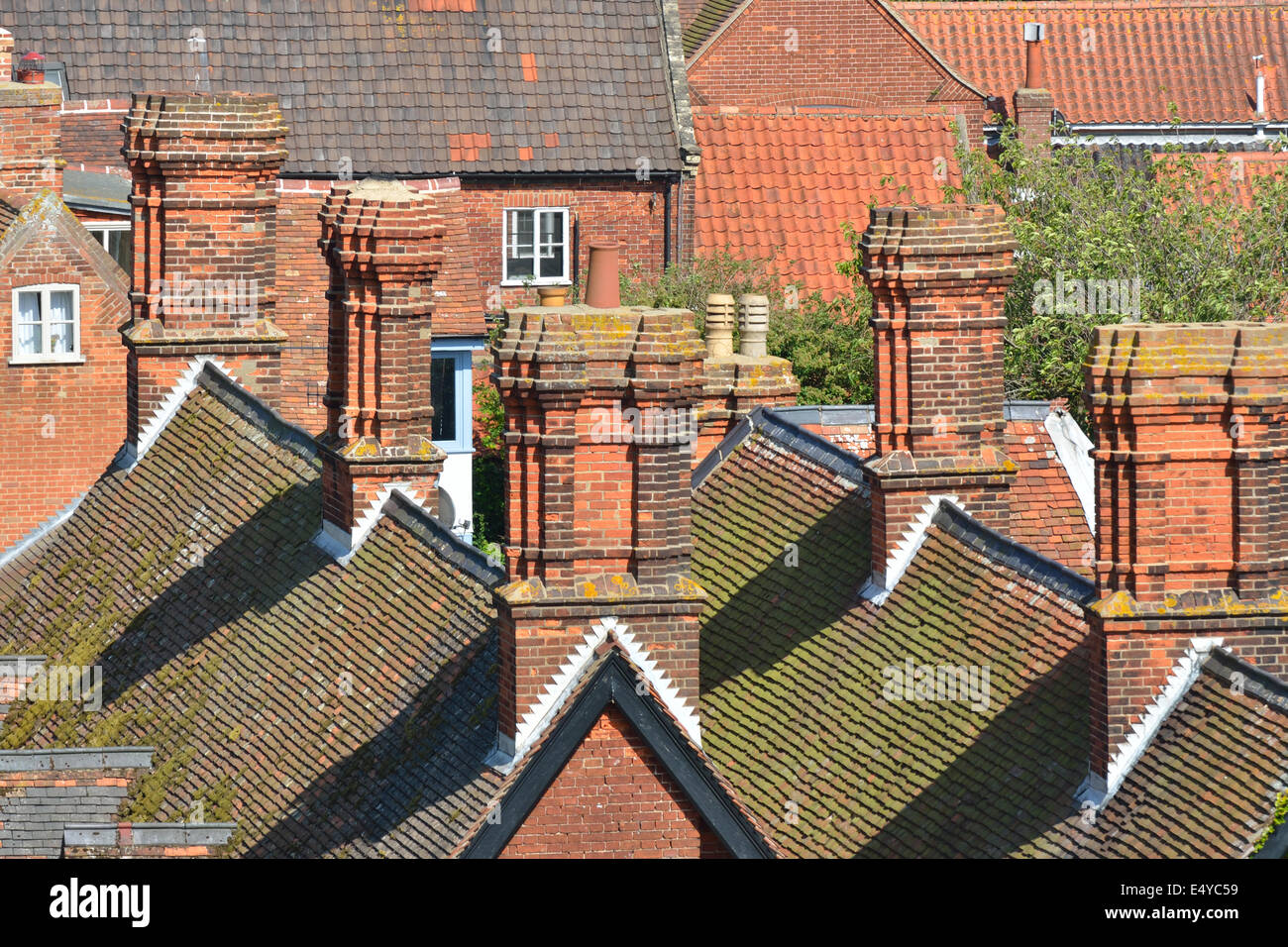 Traditional chimney tops hi-res stock photography and images - Alamy