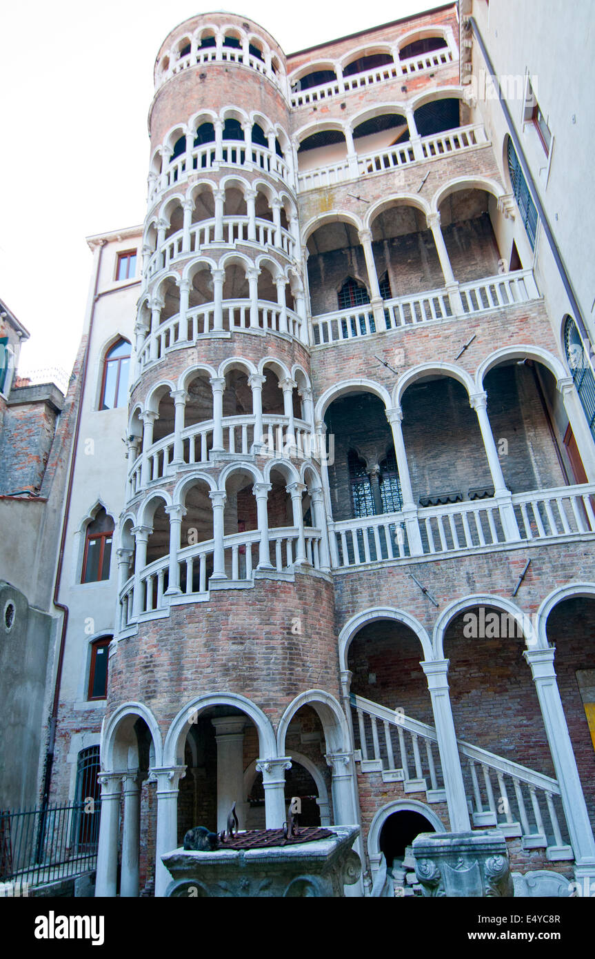 Venice Italy Scala Contarini del Bovolo Stock Photo - Alamy