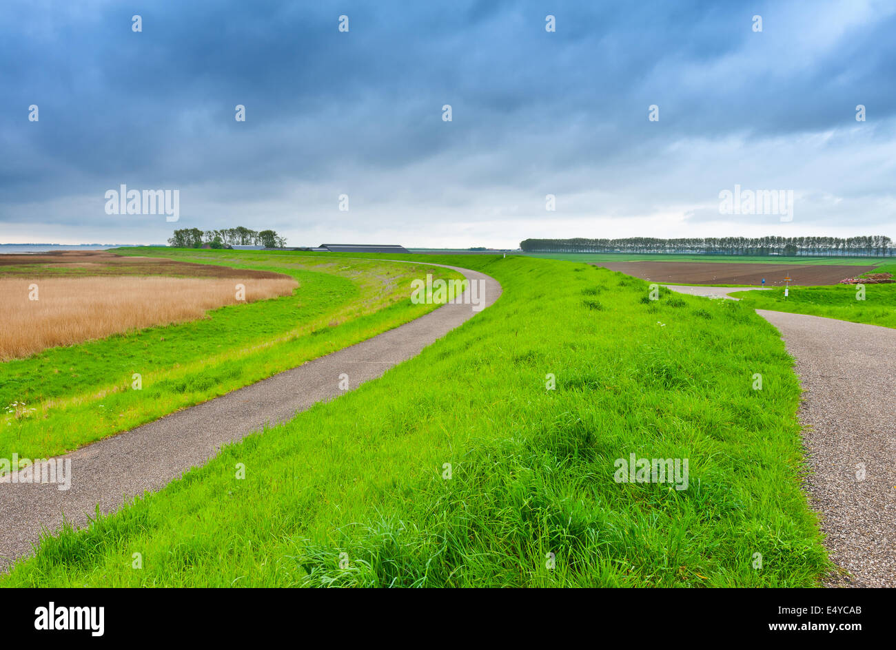 Protective dike hi-res stock photography and images - Alamy