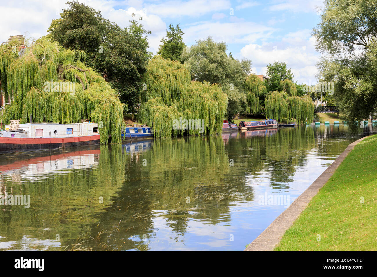 city of cambridge river cam england uk gb Stock Photo - Alamy
