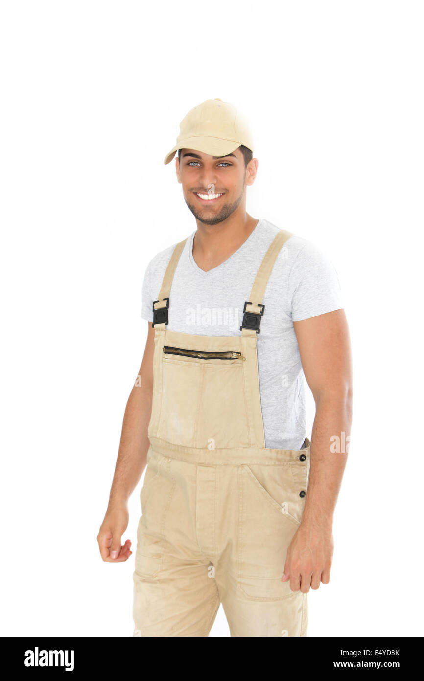 Man in dungarees hi-res stock photography and images - Alamy