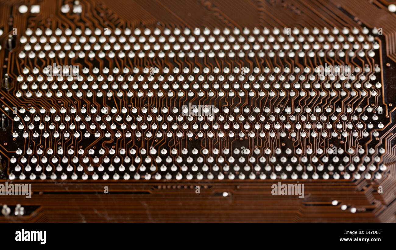 Close up of circuit board hi-res stock photography and images - Alamy