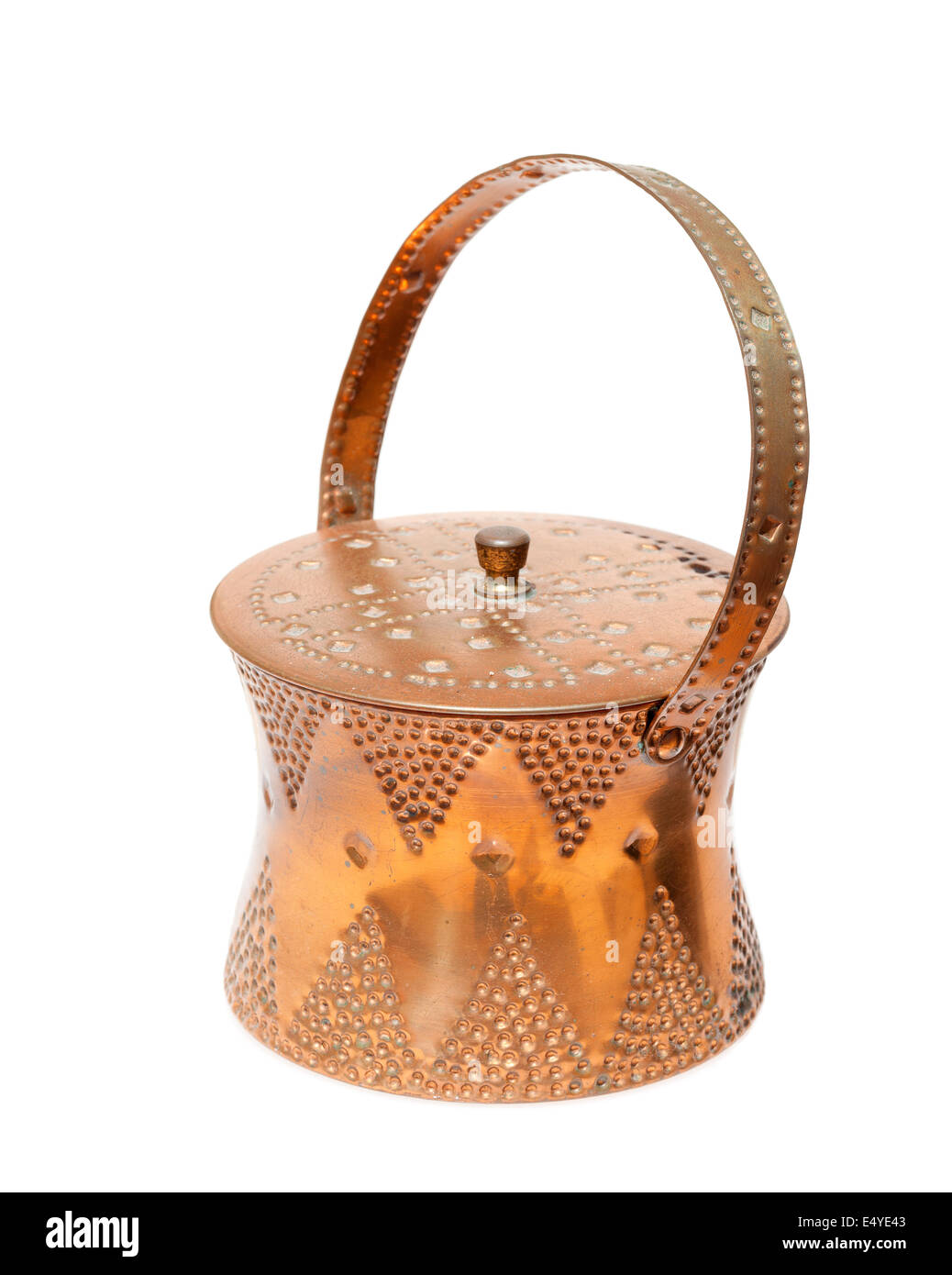 Vintage copper bowl Cut Out Stock Images & Pictures - Alamy