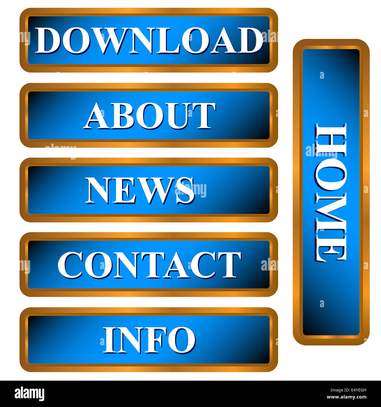 Set menu Cut Out Stock Images & Pictures - Alamy