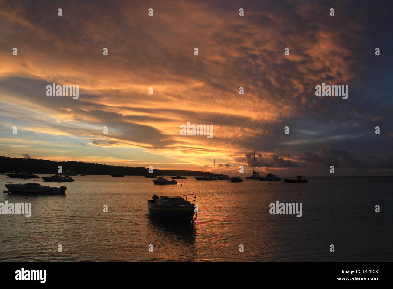 Salt water fishing sunset hi-res stock photography and images - Alamy