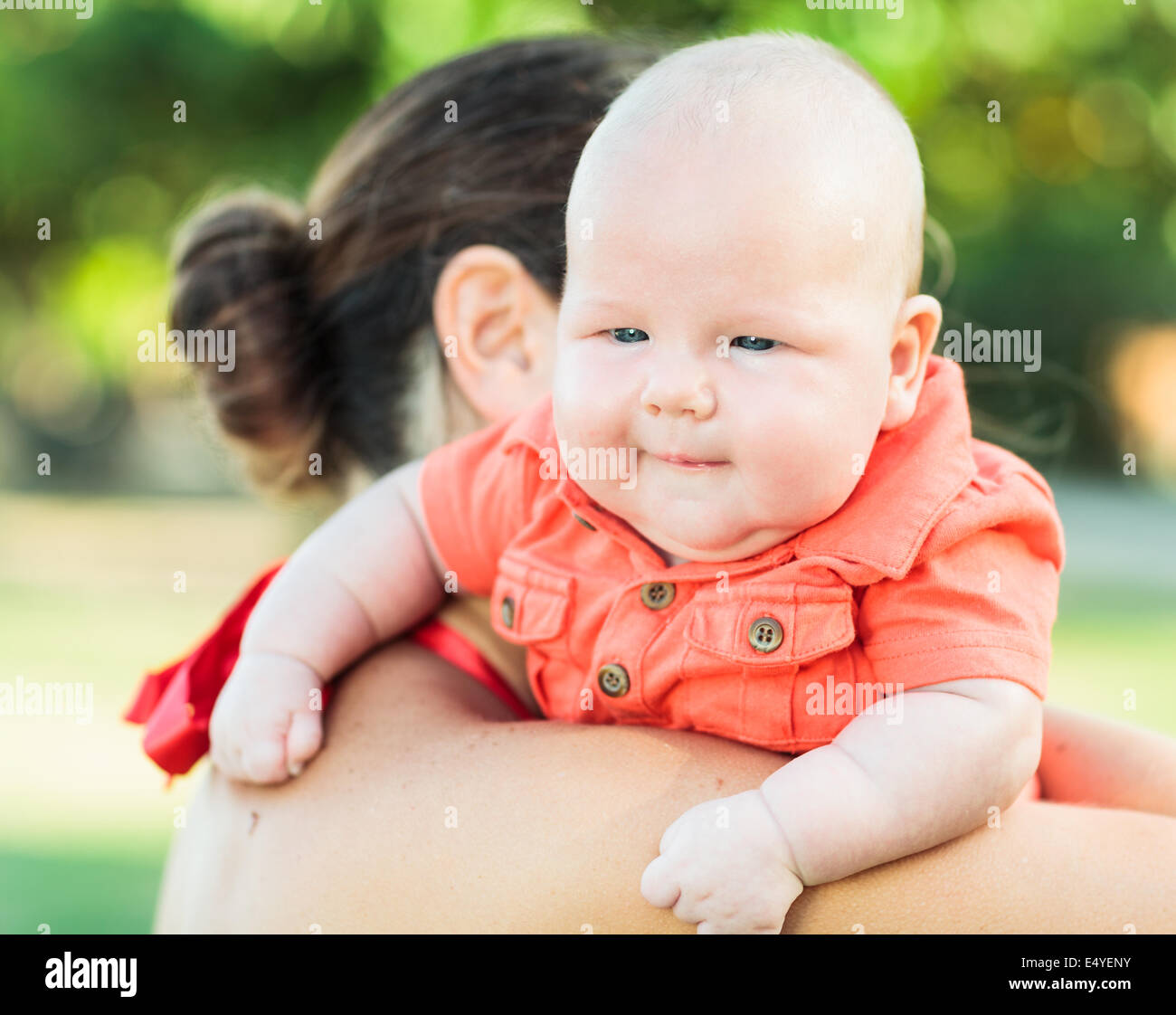 Close up healthy baby boy hi-res stock photography and images - Alamy
