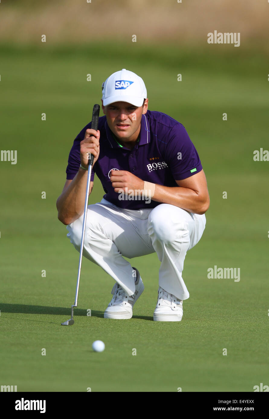 MARTIN KAYMER BRITISH OPEN GOLF CHAMPIONSHIP HOYLAKE ROYAL LIVERPOOL ...