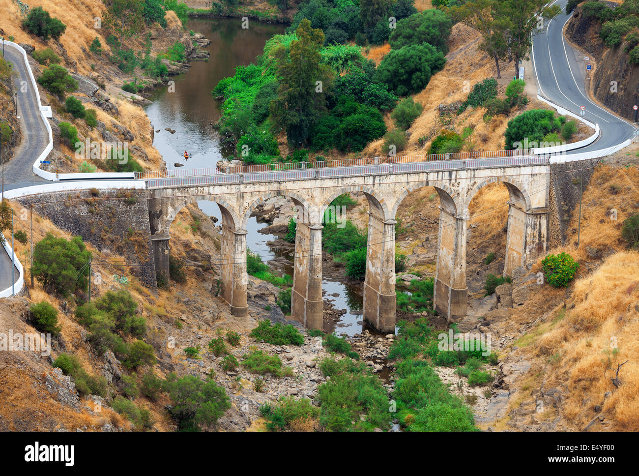 Arched road bridge Stock Photo - Alamy