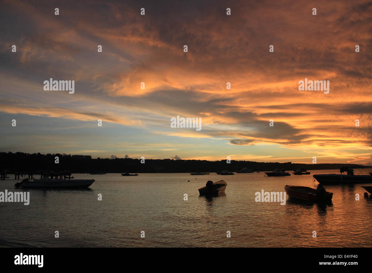 Salt water fishing sunset hi-res stock photography and images - Alamy