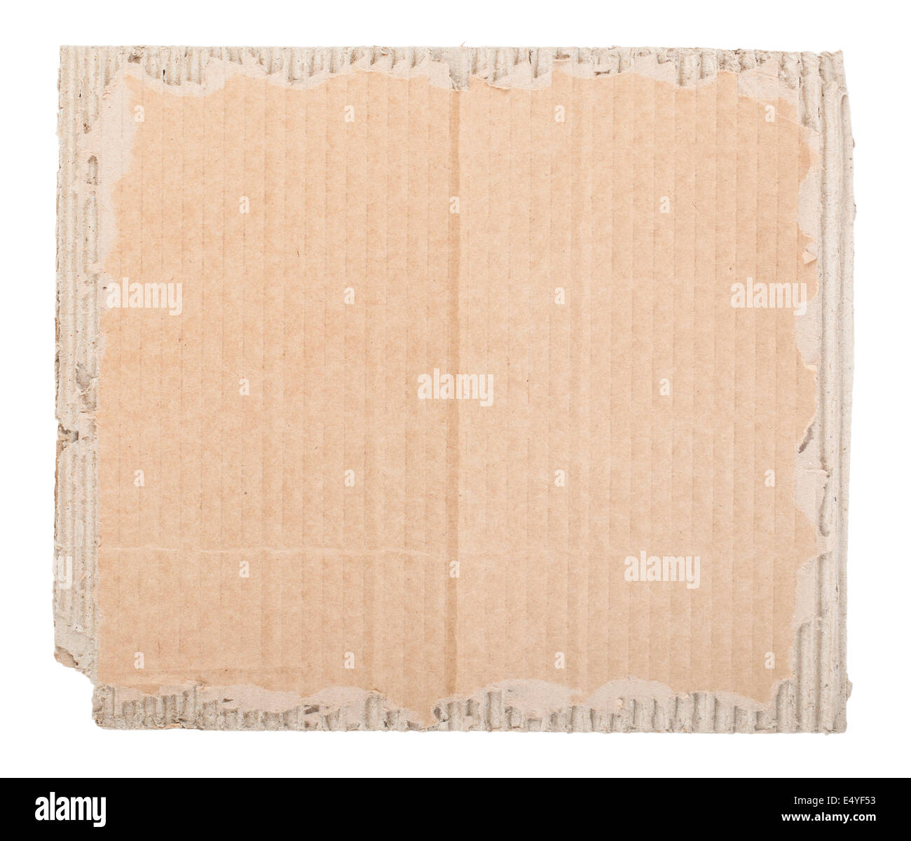Piece of cardboard Stock Photo - Alamy
