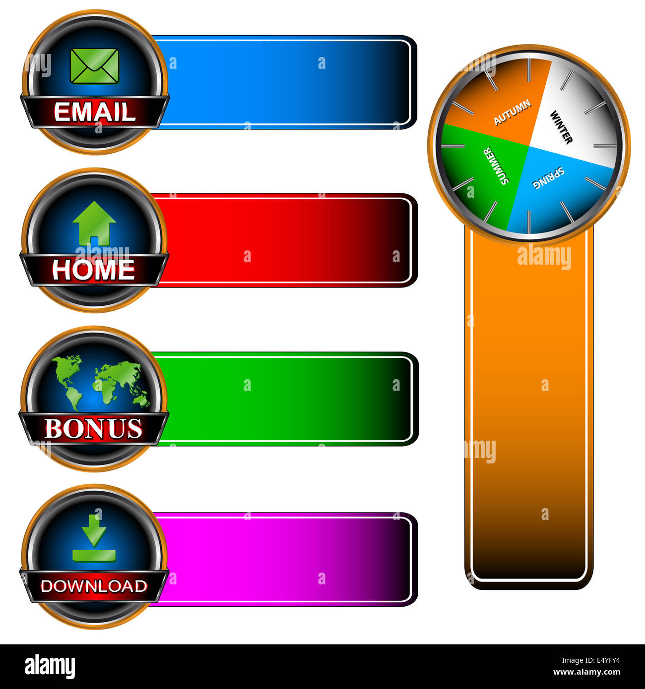 Menu graphics hi-res stock photography and images - Alamy