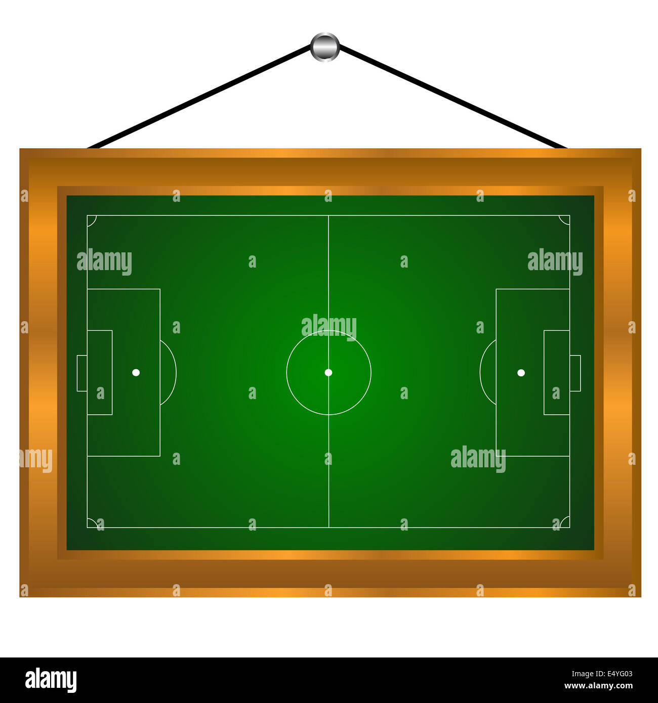 Logo stadium green football Cut Out Stock Images & Pictures - Alamy