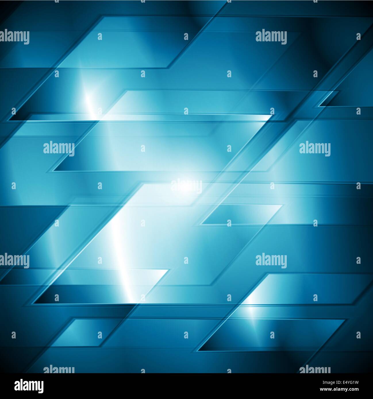 Dark blue technology design Stock Photo - Alamy