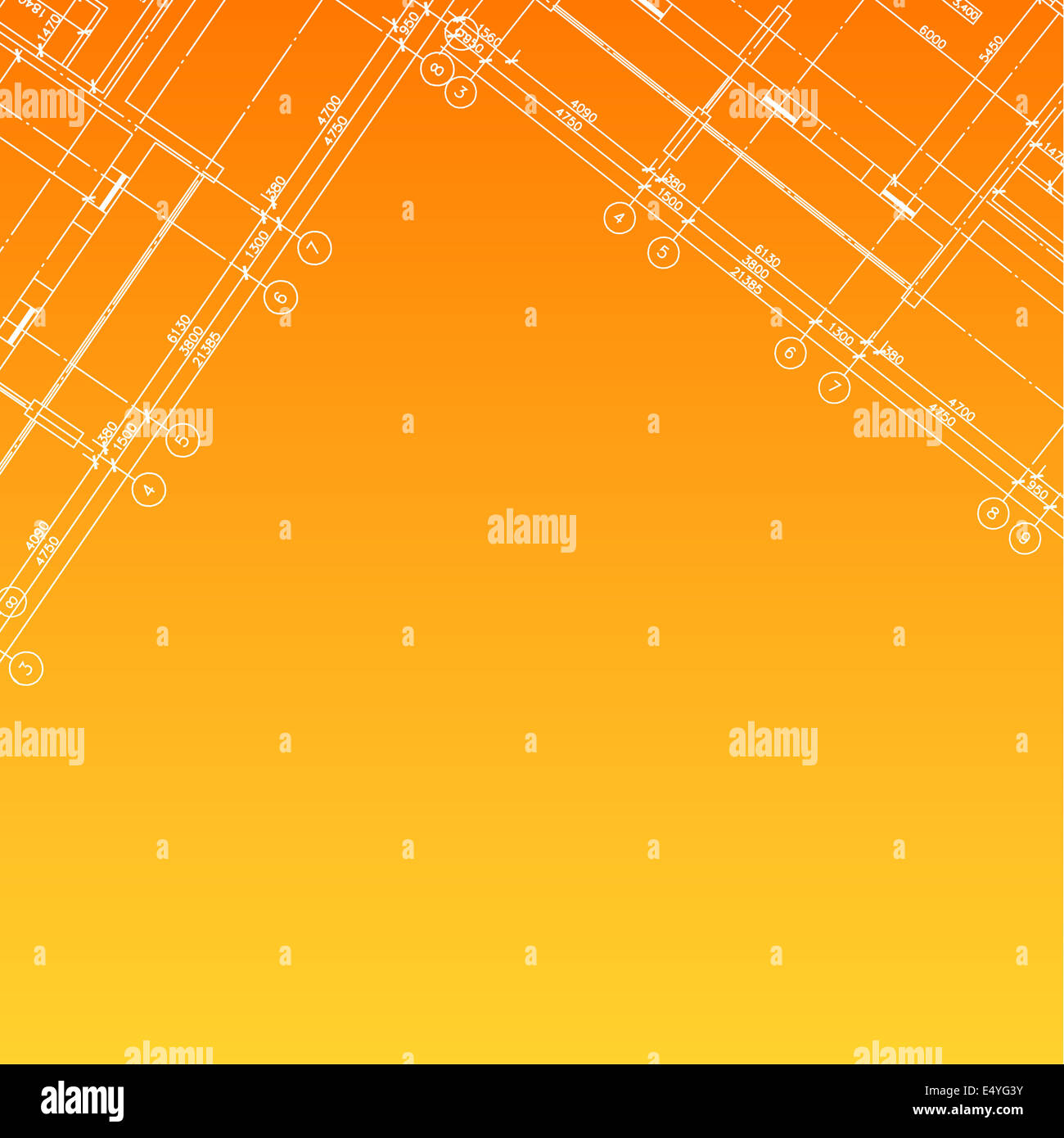 Detailed architectural drawing of Cut Out Stock Images & Pictures - Alamy