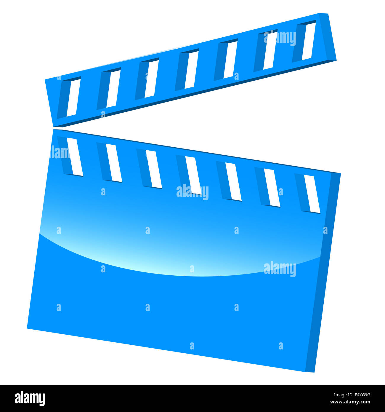 3D symbol movie Stock Photo - Alamy