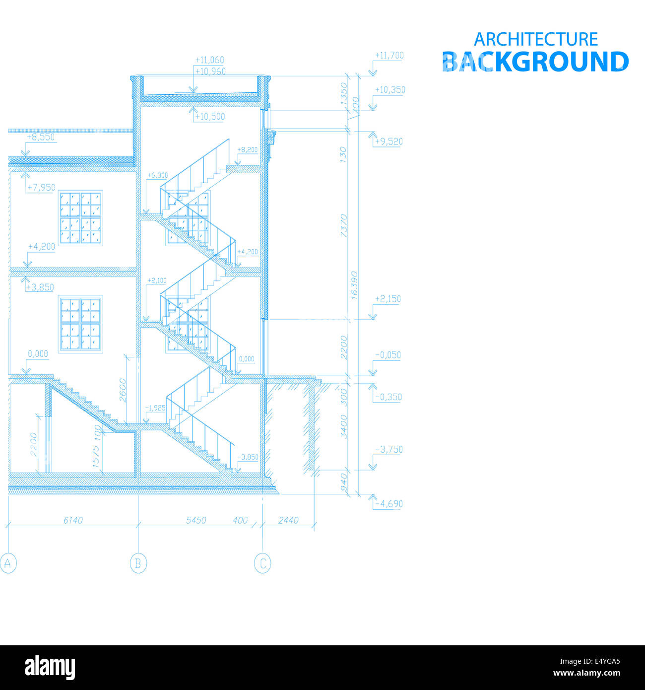 Architectural background plans residential Cut Out Stock Images ...