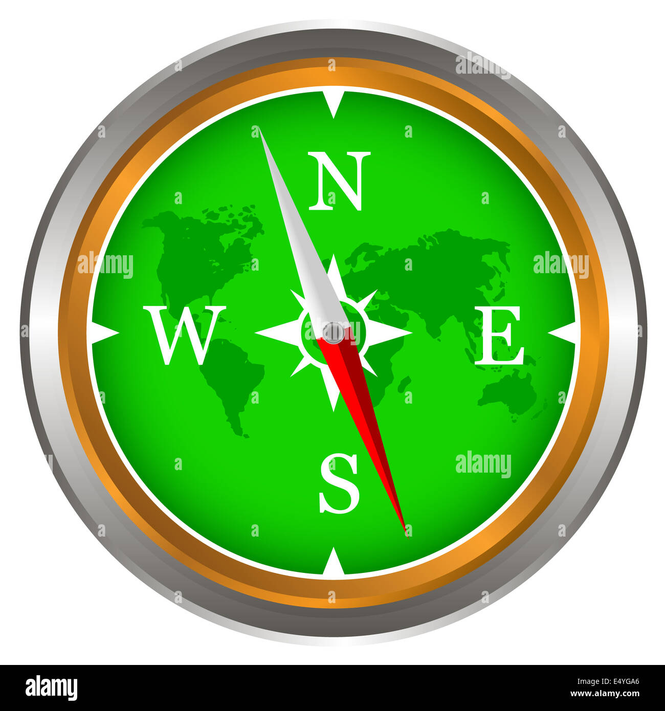 Beautiful compass vector hi-res stock photography and images - Alamy
