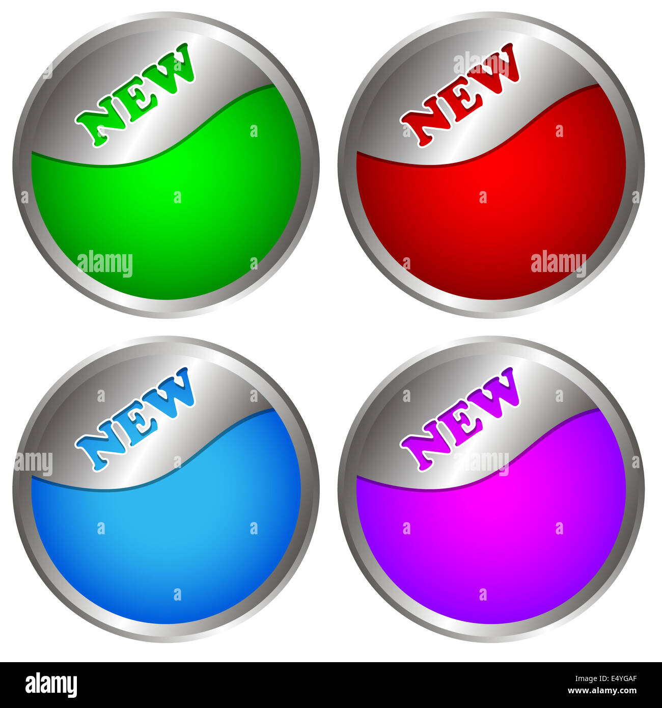 New labels Stock Photo - Alamy