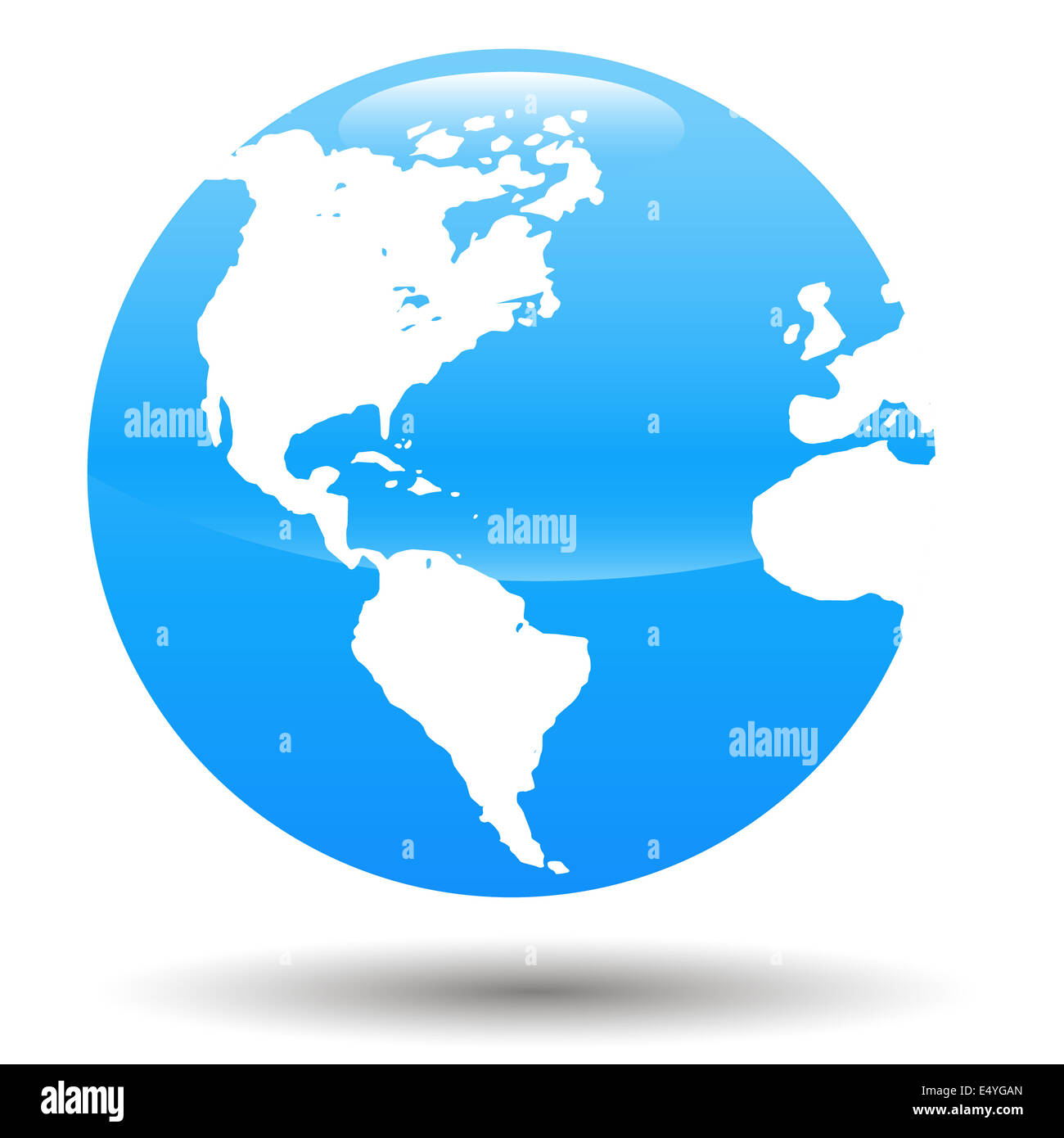 Globe icon 3d Cut Out Stock Images & Pictures - Alamy